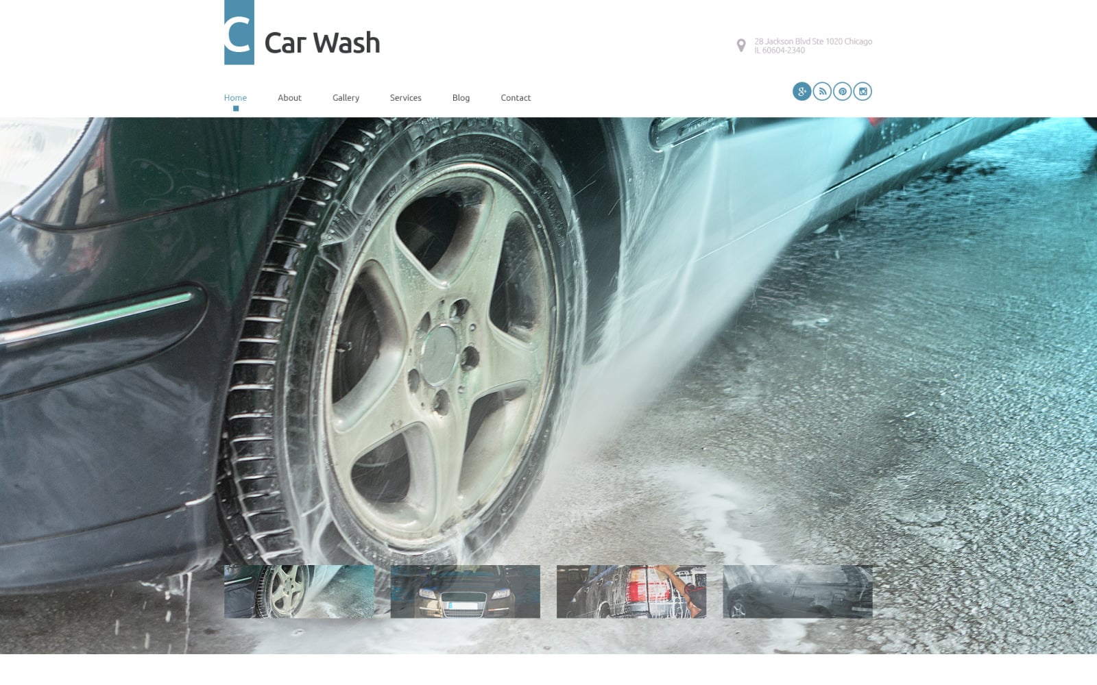 Car Wash WordPress Theme #55750 - TemplateMonster