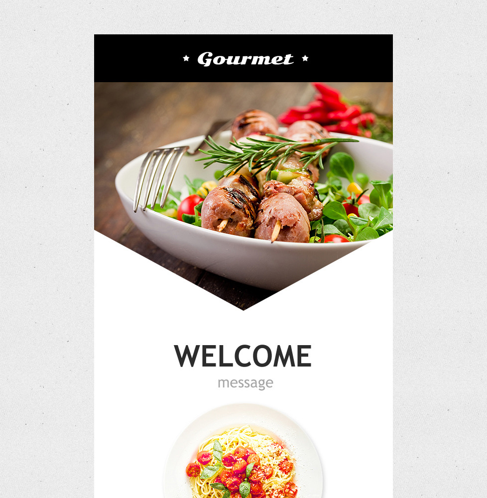 Cafe and Restaurant Responsive Newsletter Template