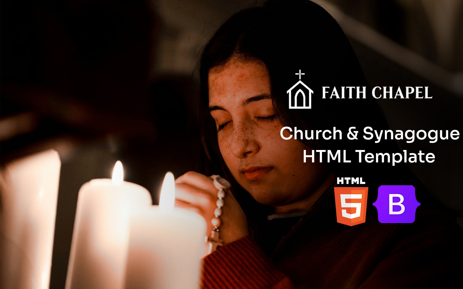 Faith Chapel - Church & Synagogue Html Template