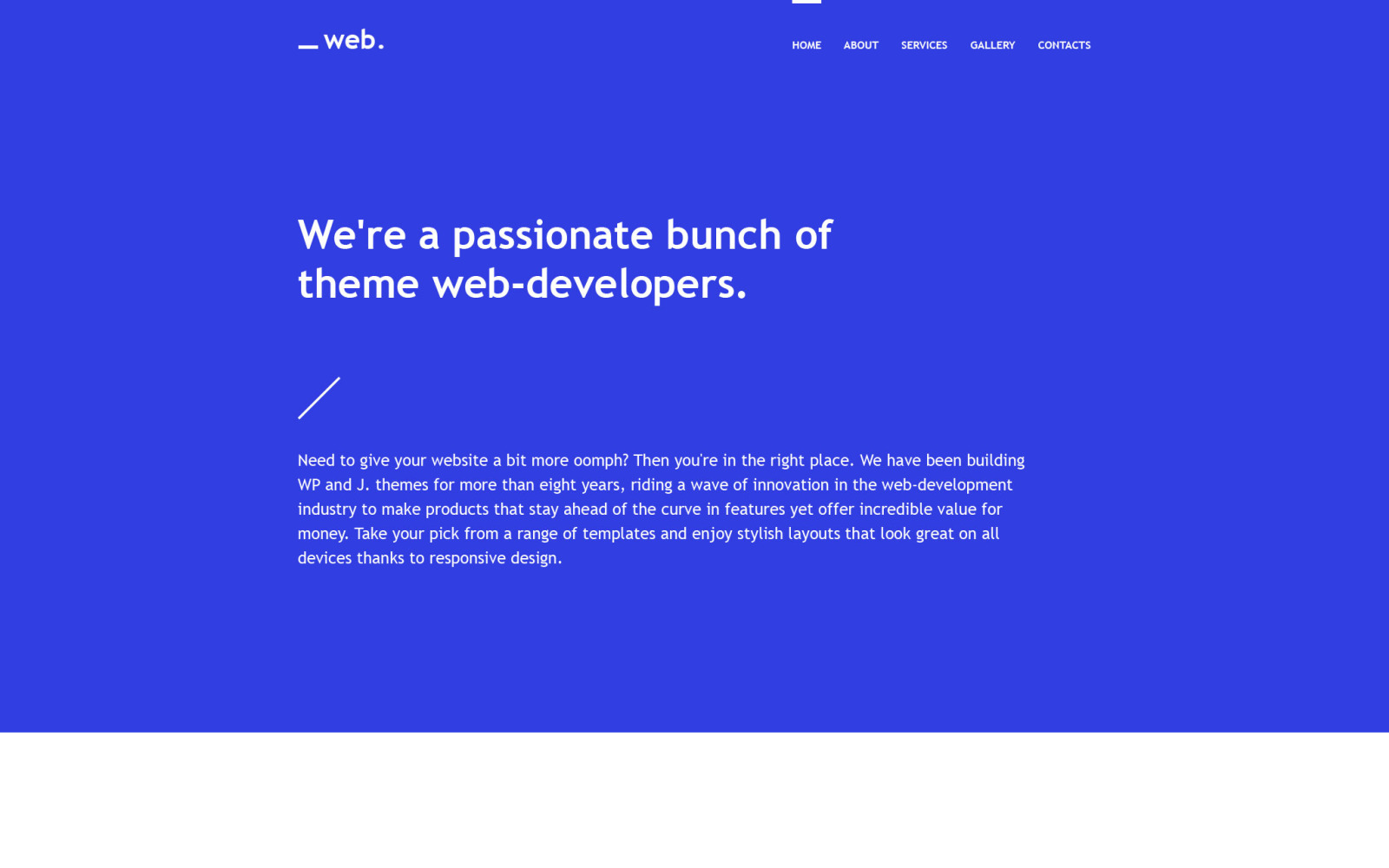 Web Development Muse Template #57728 - TemplateMonster