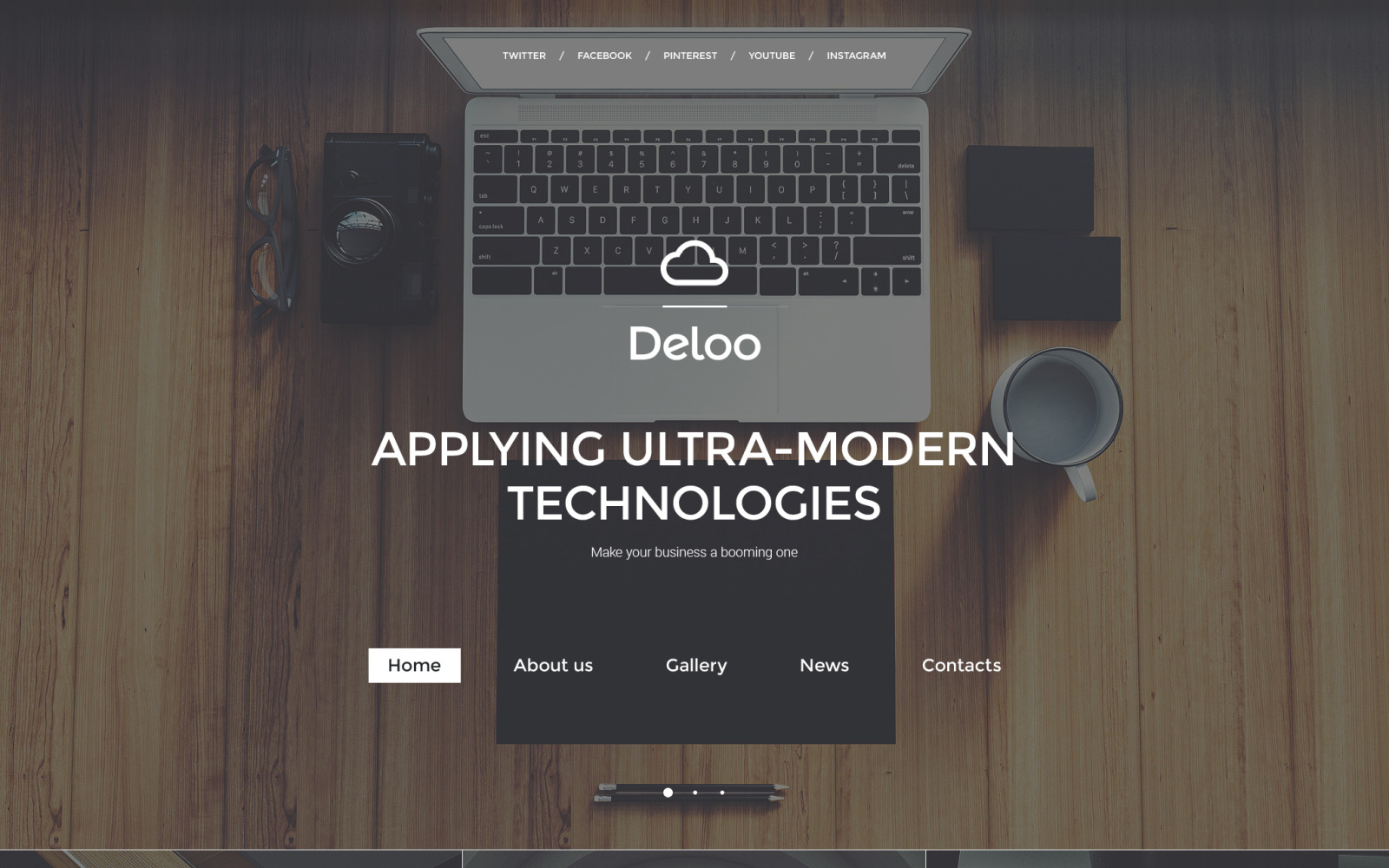 Web Design Responsive Website Template - TemplateMonster