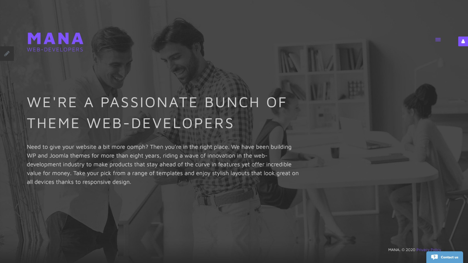 Web Development Responsive Joomla Template - TemplateMonster