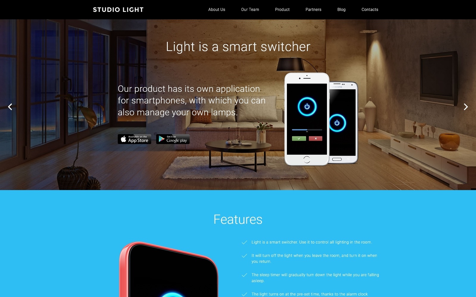 Studio Light WordPress Theme #58187 - TemplateMonster