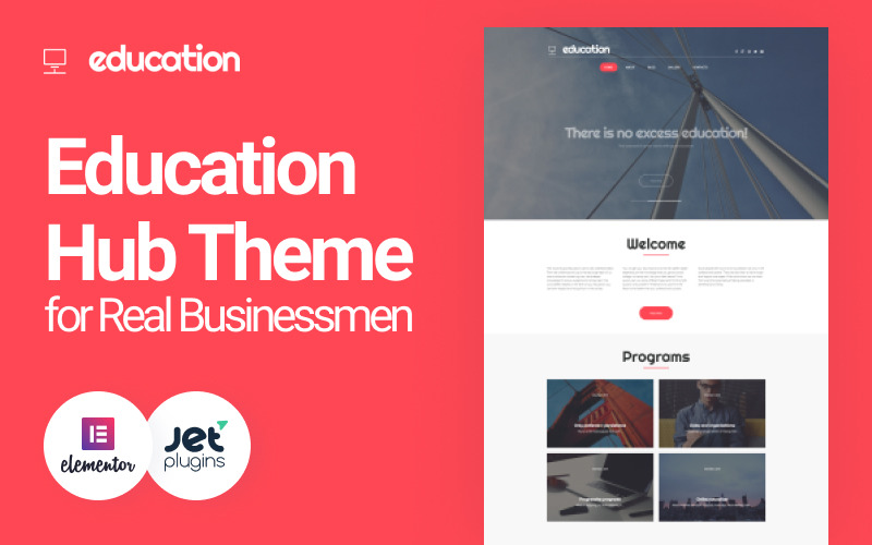 Education - Education Hub Theme for Real Businessmen