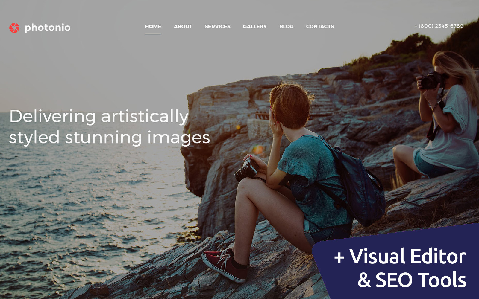 Photonio - Photo Gallery Photo Gallery Template