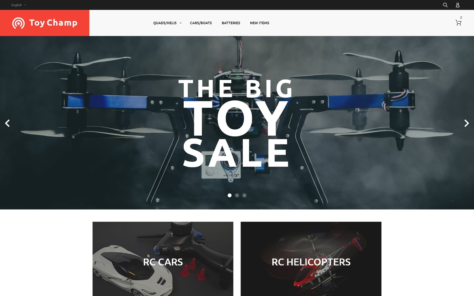 Toy Champ Magento Theme #61192 - TemplateMonster