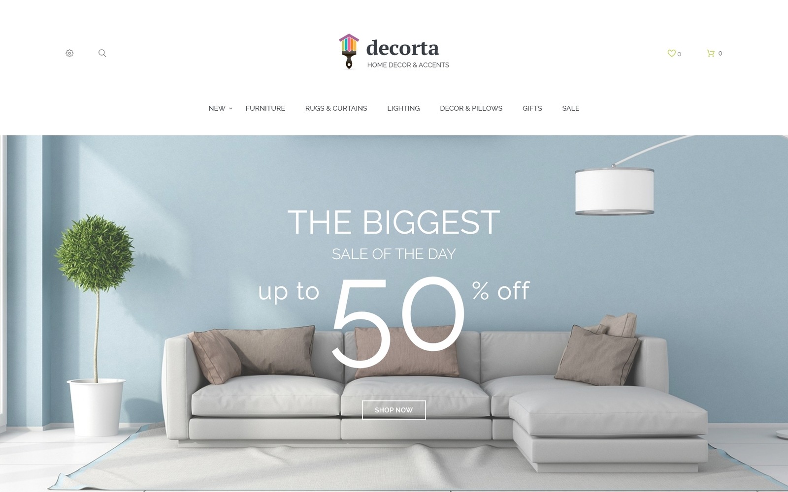 Home Decor Responsive OpenCart Template - TemplateMonster
