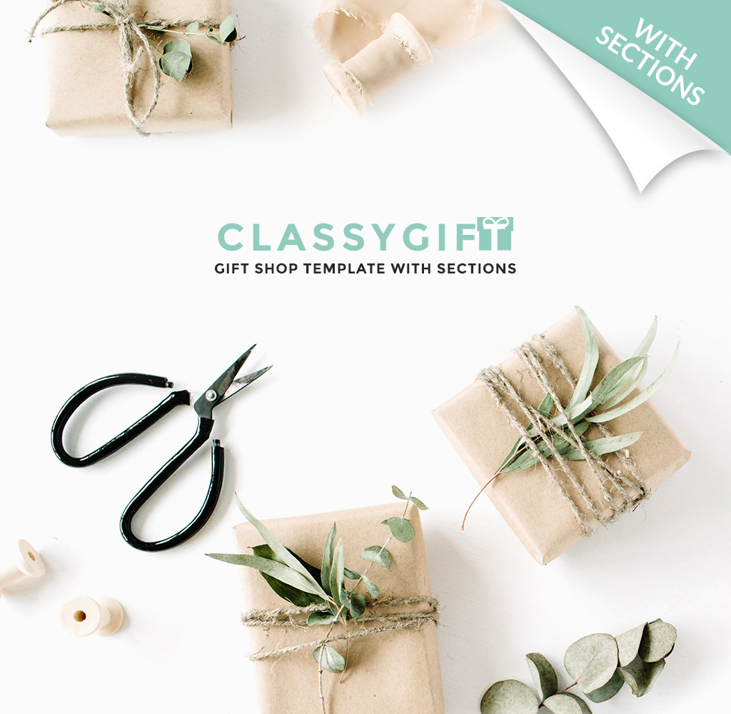 Gifts Store Responsive Shopify Theme - TemplateMonster