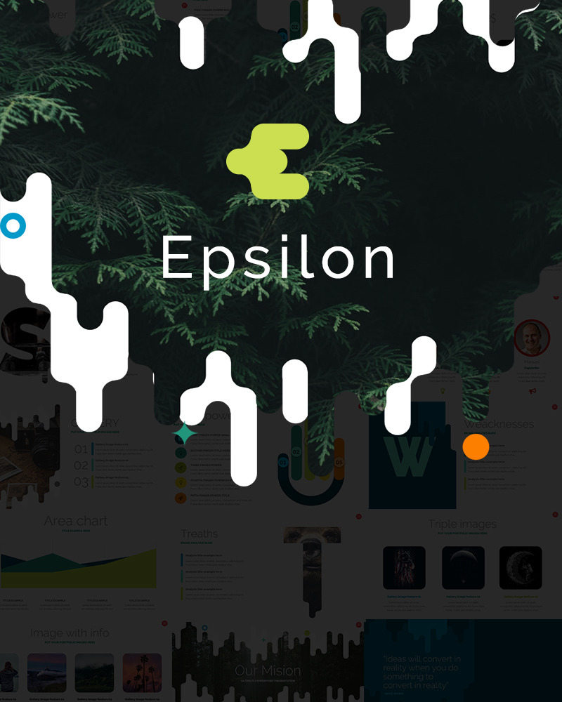 Epsilon PowerPoint-Präsentation PowerPoint-Vorlage