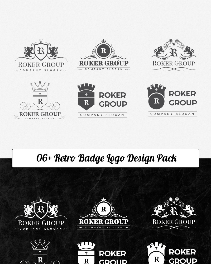 Roker Logo template #64806 - TemplateMonster