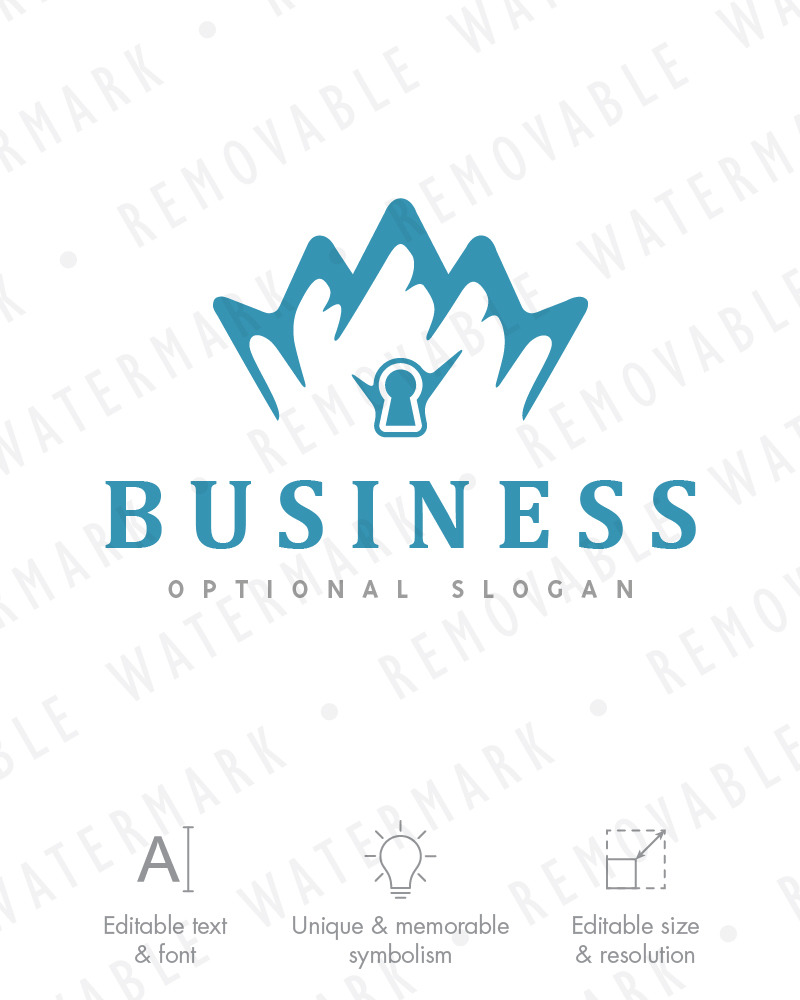 Mountain King Logo Template #65717 - TemplateMonster