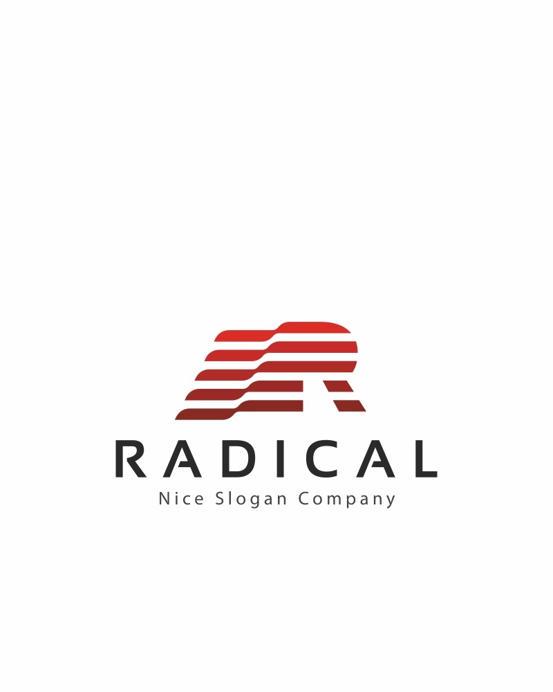 Radical Logo Template #65973 - TemplateMonster
