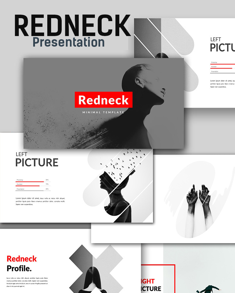 Redneck Creative Minimal PowerPoint template