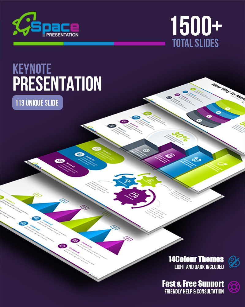 Startup Business Presentation & Startup Pitch Deck - - Keynote template