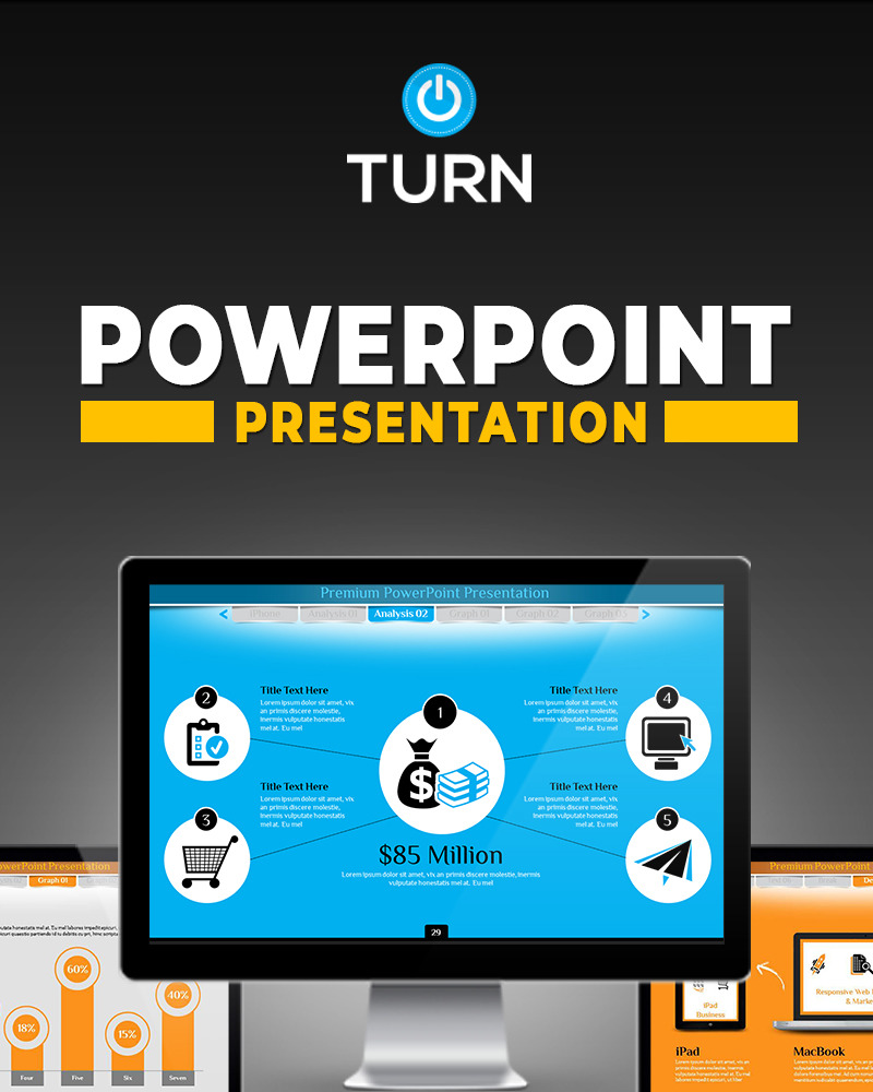 Animated Business PowerPoint template - TemplateMonster