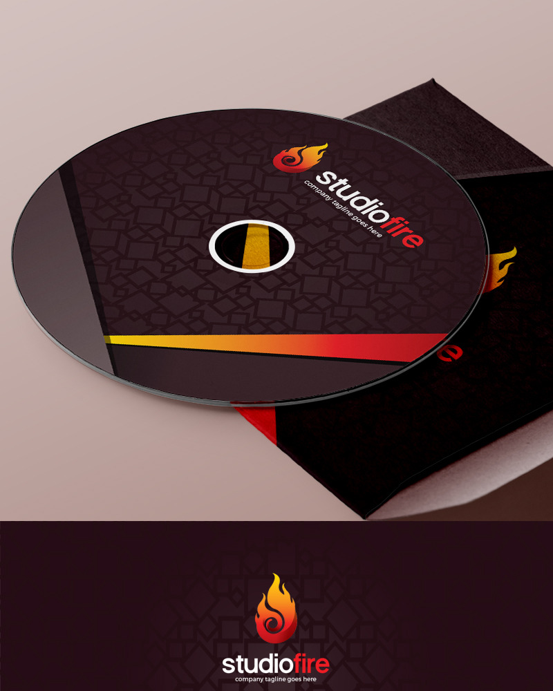 CD / DVD Album Cover Design - Corporate Identity Template