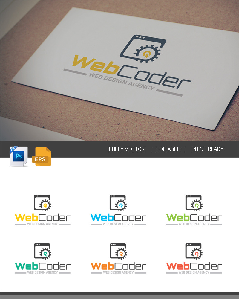 Web Design & Development Agency - Logo Template