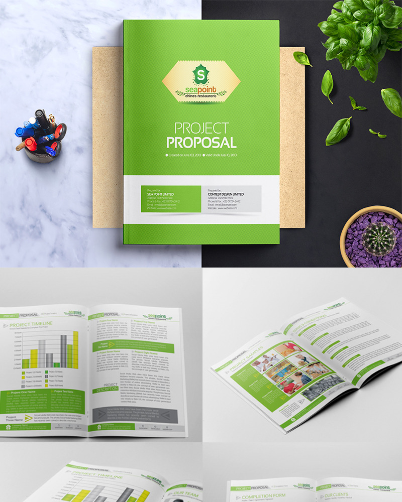 Project Proposal Design - Corporate Identity Template
