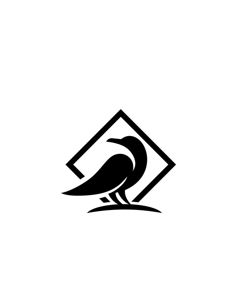 Crow Logo Template #67769 - TemplateMonster
