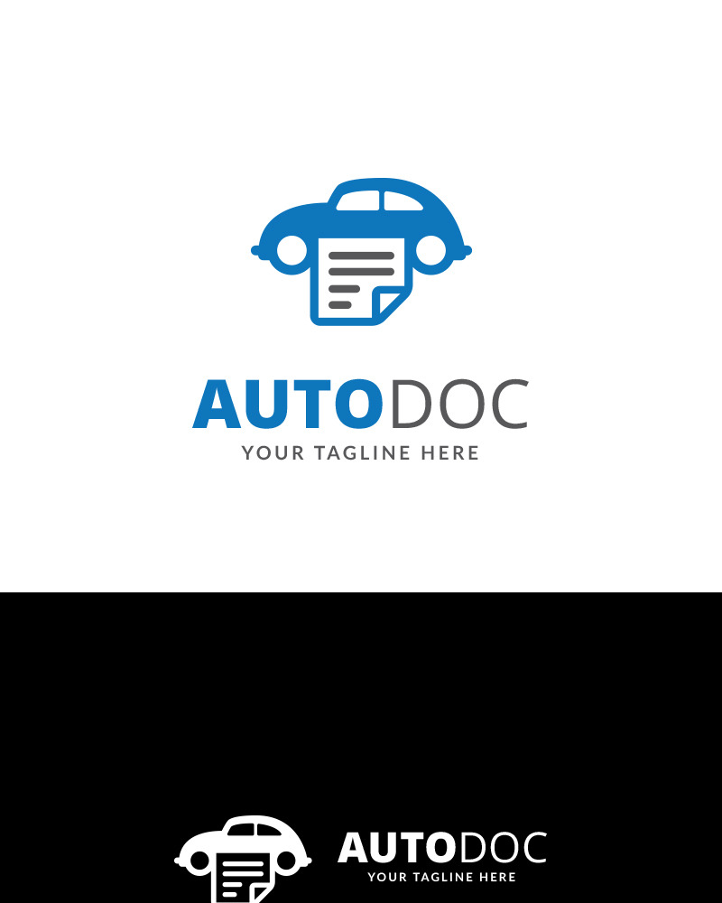 Auto Doc Logo Template #67850 - TemplateMonster