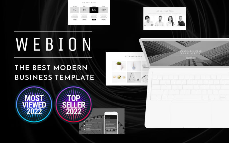 Webion - Minimal Elementor Multipurpose WordPress Theme