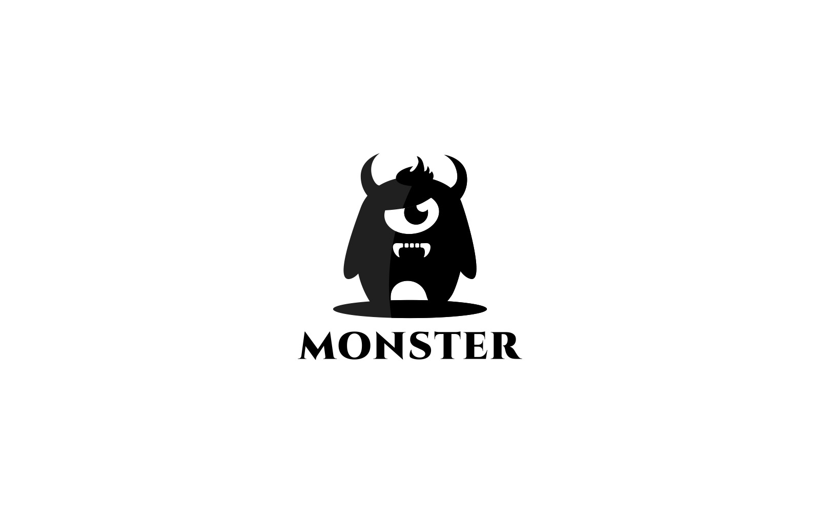 Monster Logo Template #68100 - TemplateMonster