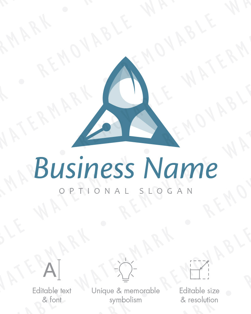 Triangle of Creation Logo Template #68469 - TemplateMonster