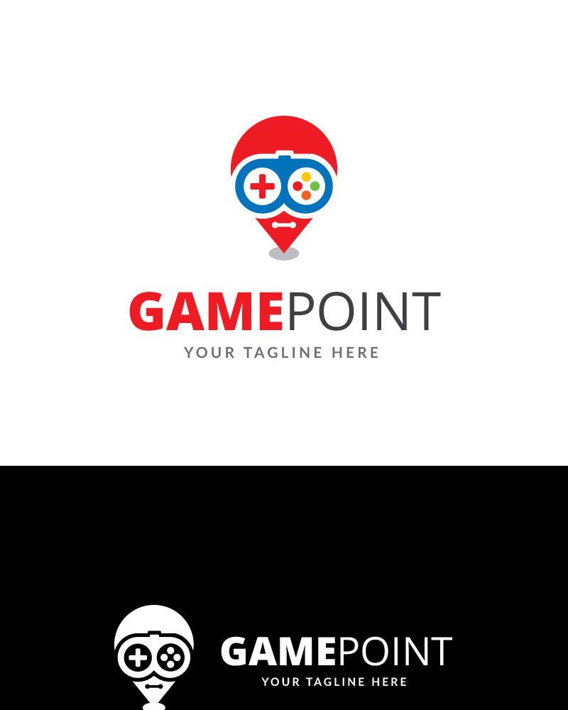 Game Point Logo Template #68743 - TemplateMonster
