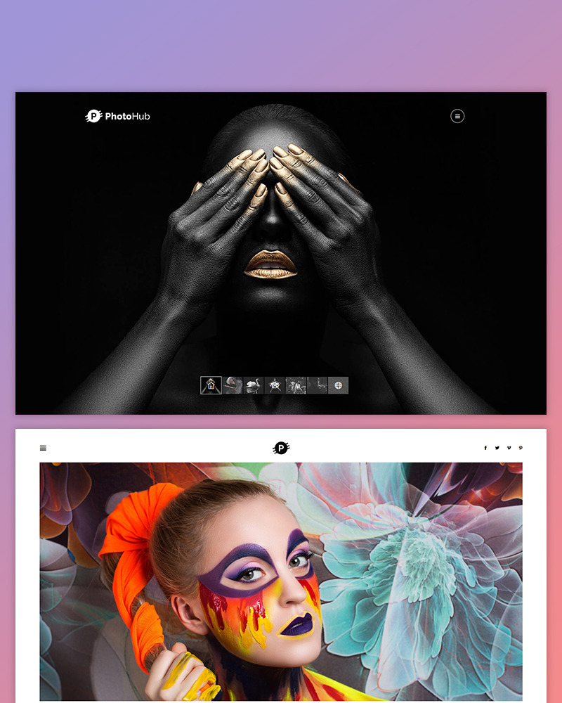 Photohub - Creative Photography Website Template