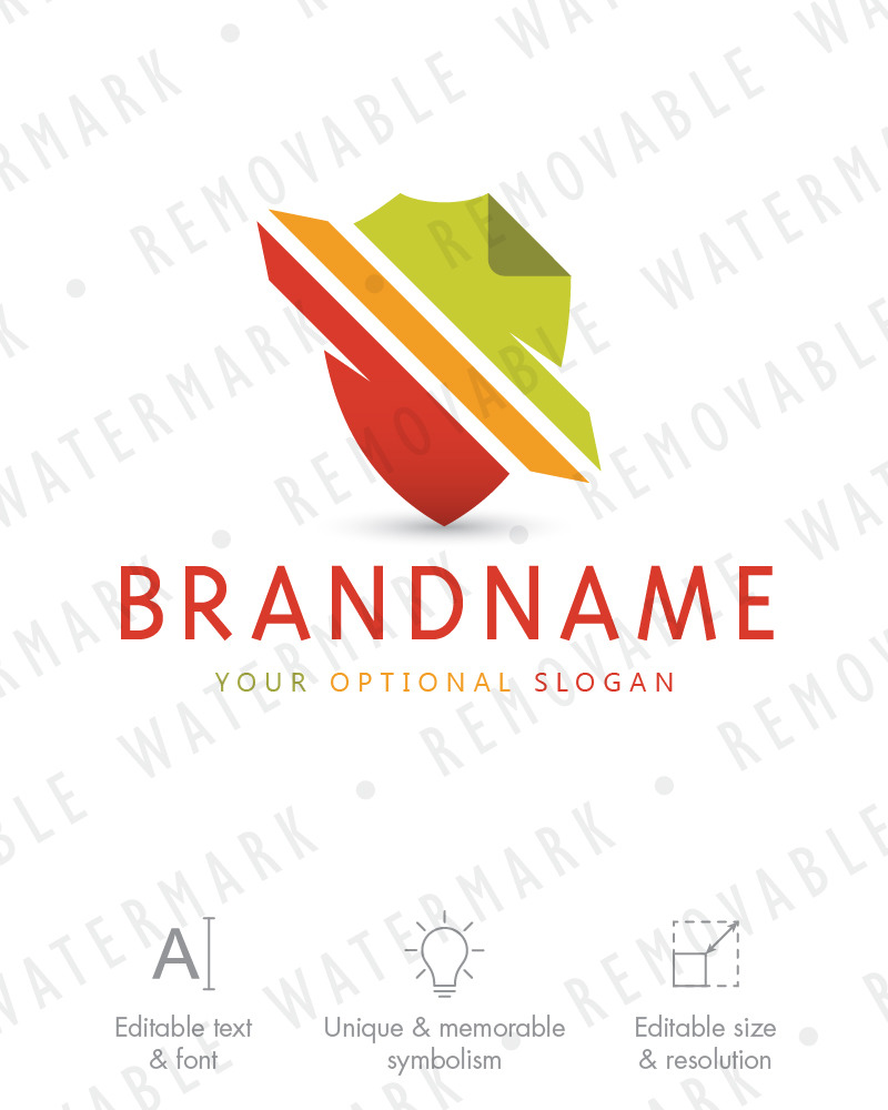 Secure File Transfer Logo Template #68805 - TemplateMonster