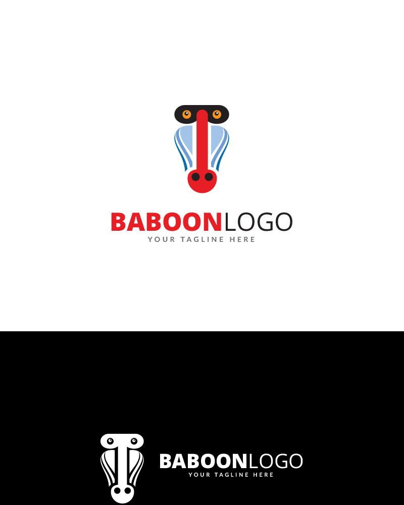Baboon - Logo Template #69088 - TemplateMonster