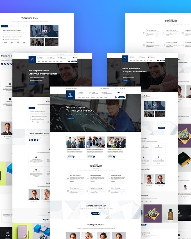 Bravvo - Corporate Responsive WordPress Theme