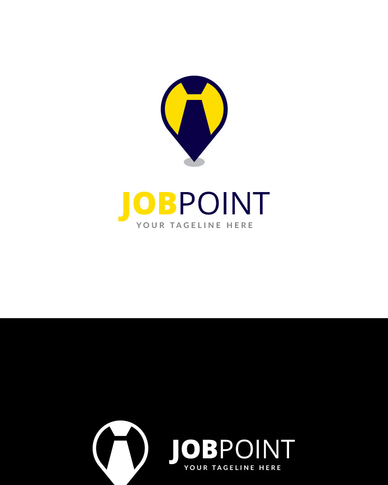 Job Point Logo Template #69031 - TemplateMonster