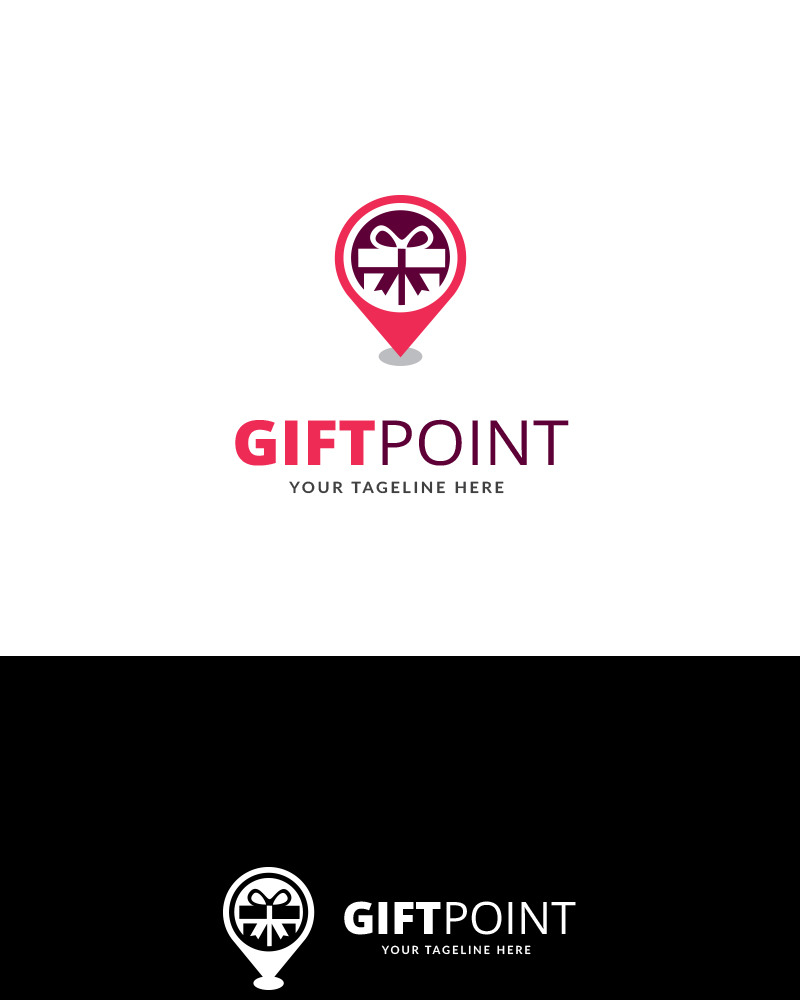 Gift Point Logo Template #69151 - TemplateMonster