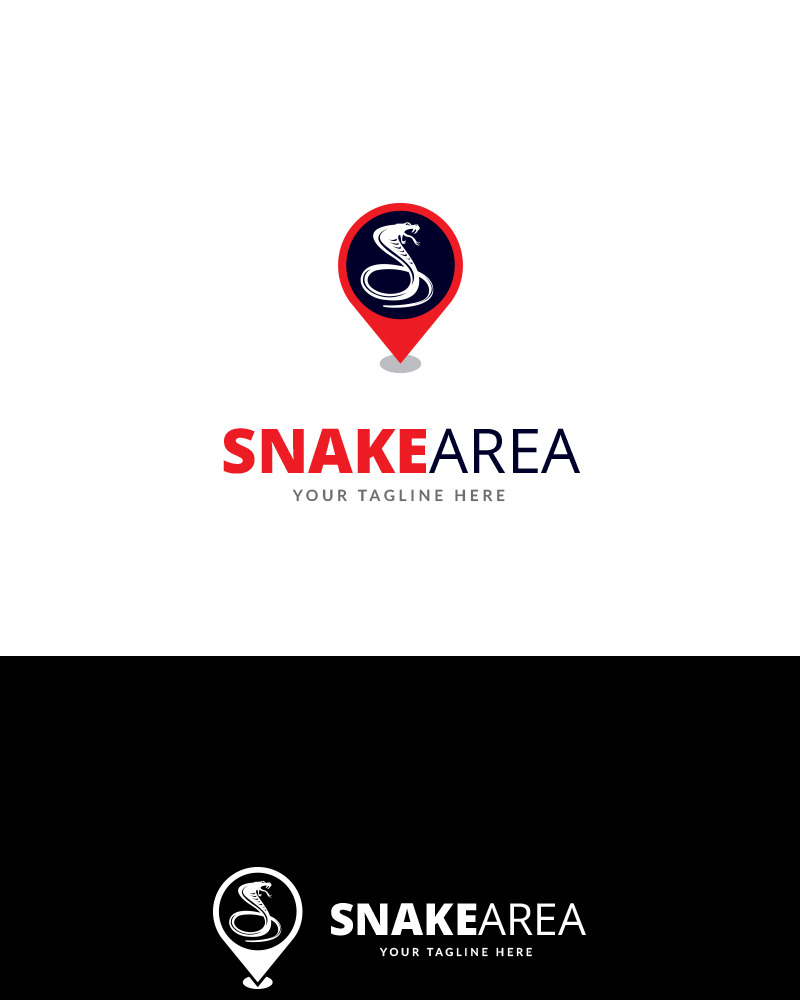 Snake Area Logo Template #69150 - TemplateMonster