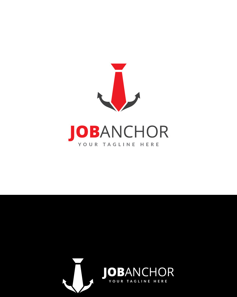Job Anchor Logo Template #69277 - TemplateMonster