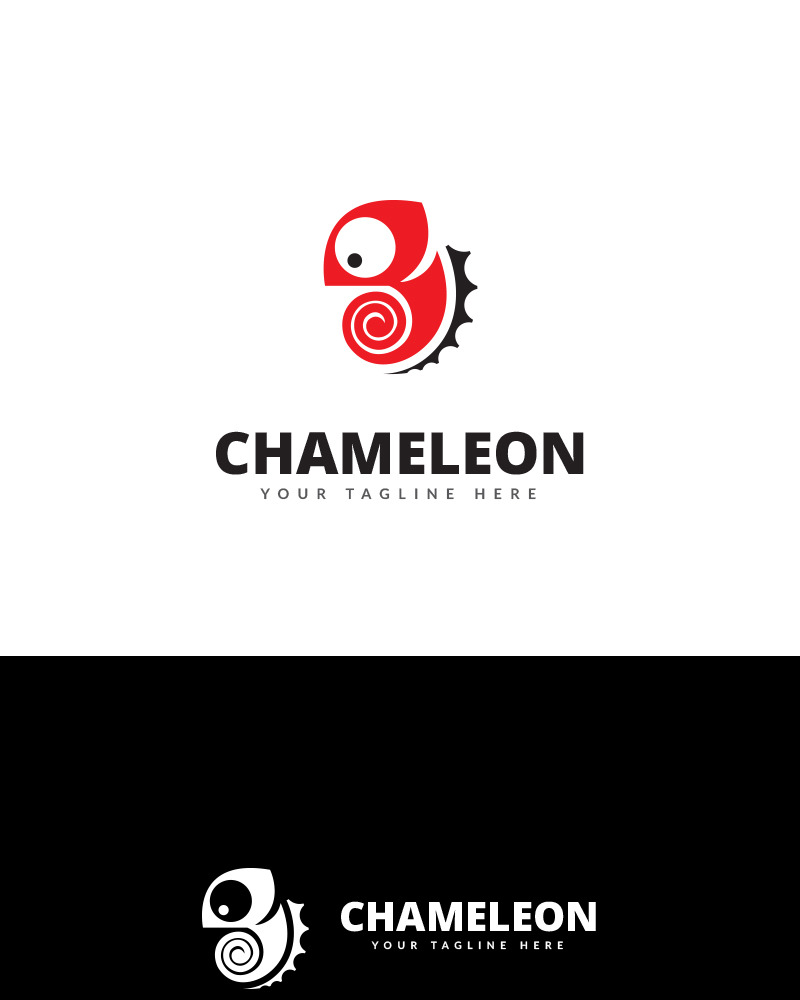 Chameleon Brand Logo Template #69332 - TemplateMonster