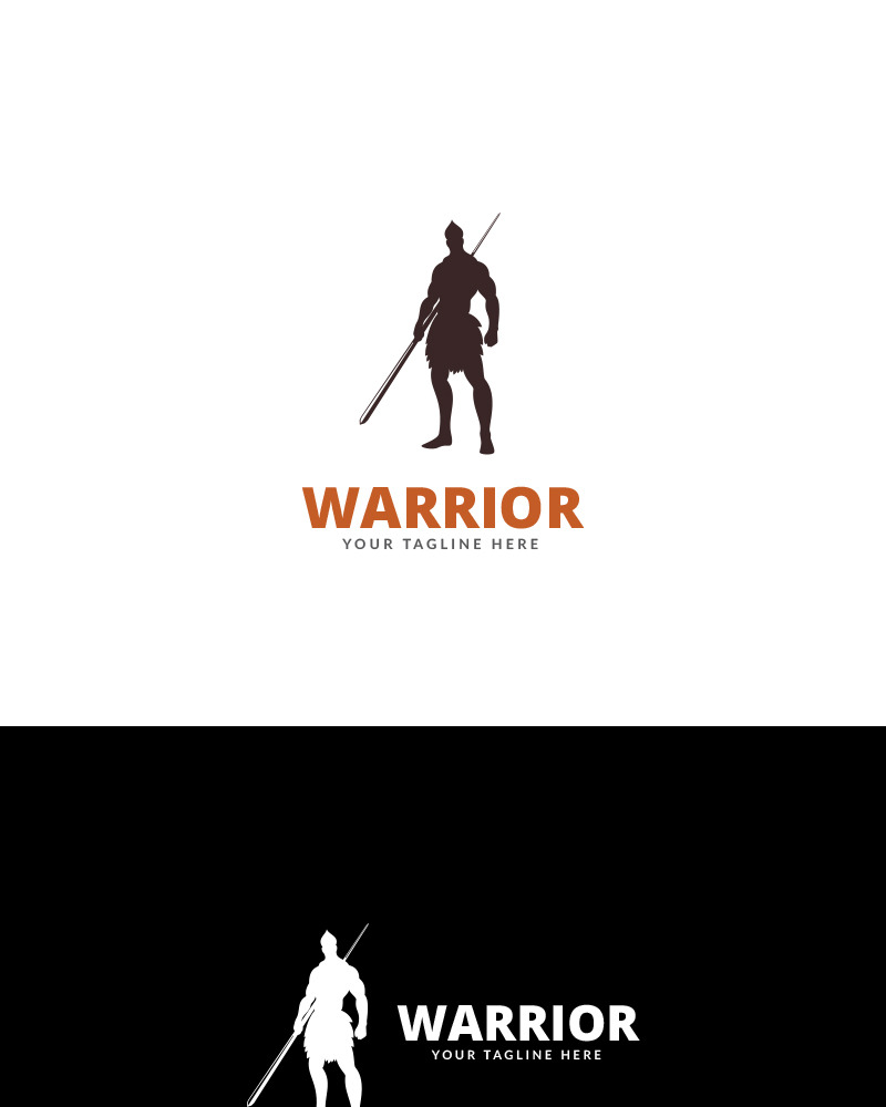 Warrior Logo Template #69347 - TemplateMonster