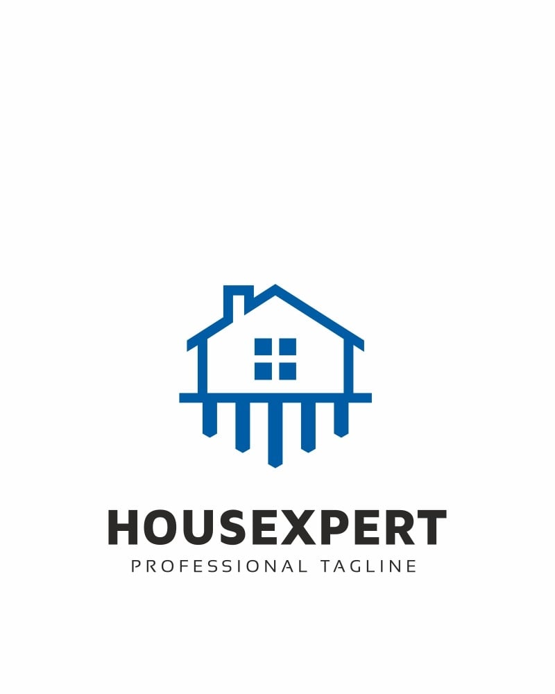 House Expert Logo Template #69440 - TemplateMonster