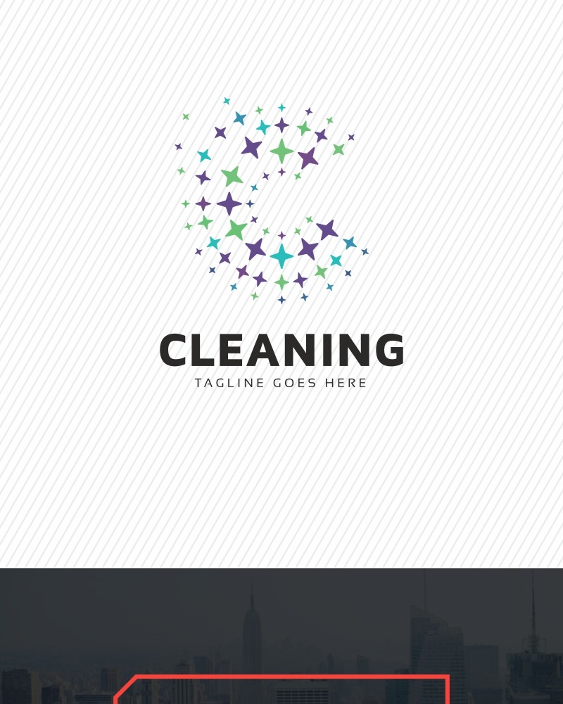 Cleaning C Letter Logo Template #69661 - TemplateMonster