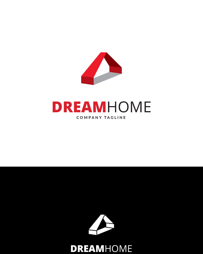 Dream Home Logo Template #69680 - TemplateMonster