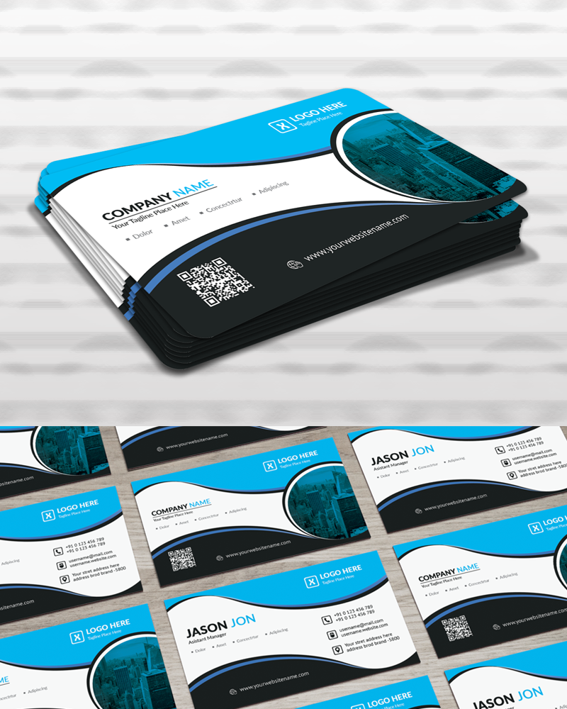 Jason Jon Personal Business Card - Corporate Identity Template