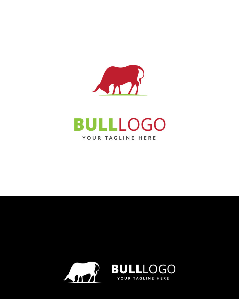 Creative Bull Logo Template #69969 - TemplateMonster