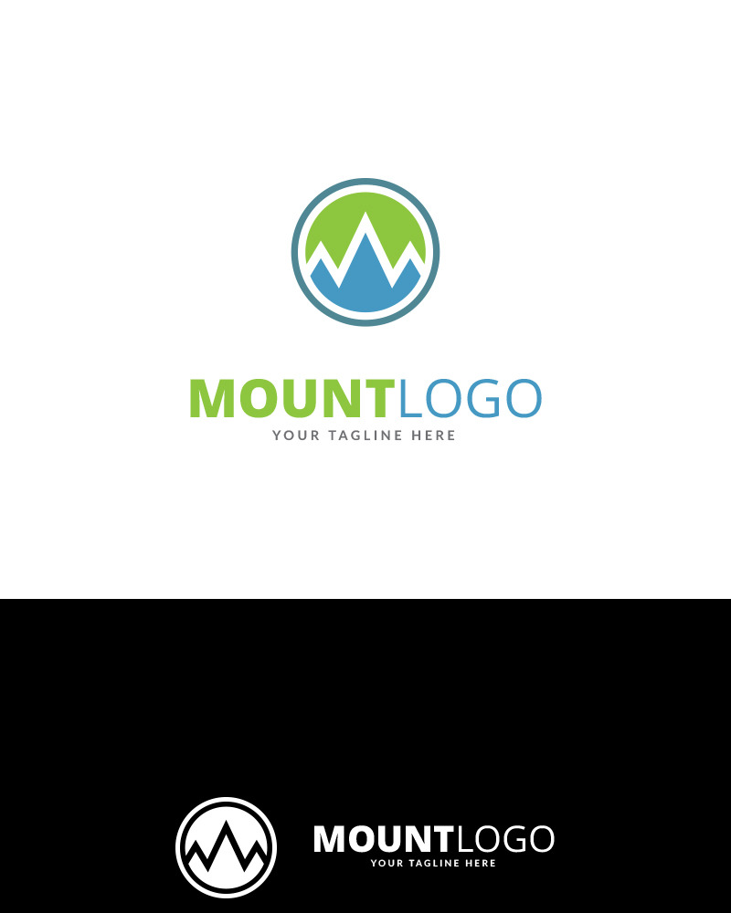 Mount Logo Logo Template #69921 - TemplateMonster