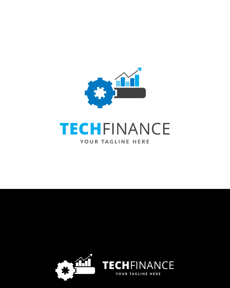 Tech Finance Logo Template #69952 - TemplateMonster