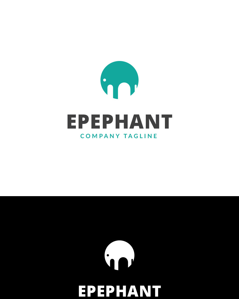 Elephant Studio Logo Template #70036 - TemplateMonster