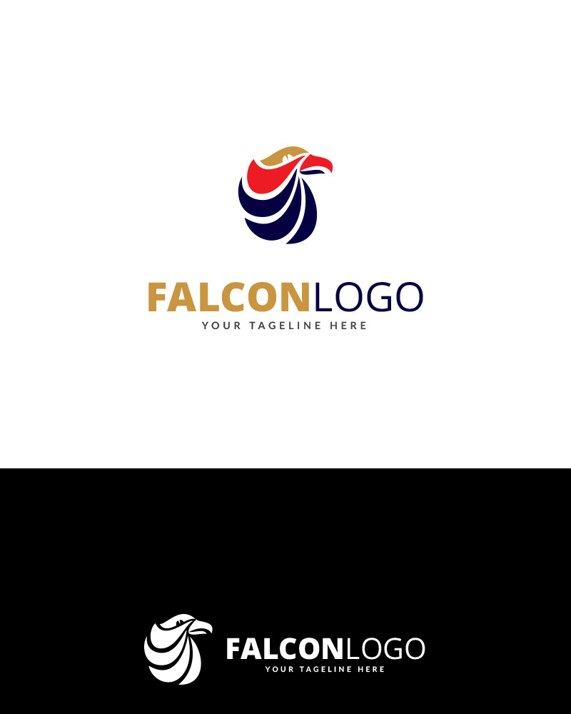 Falcon Brand Logo Template #70240 - TemplateMonster