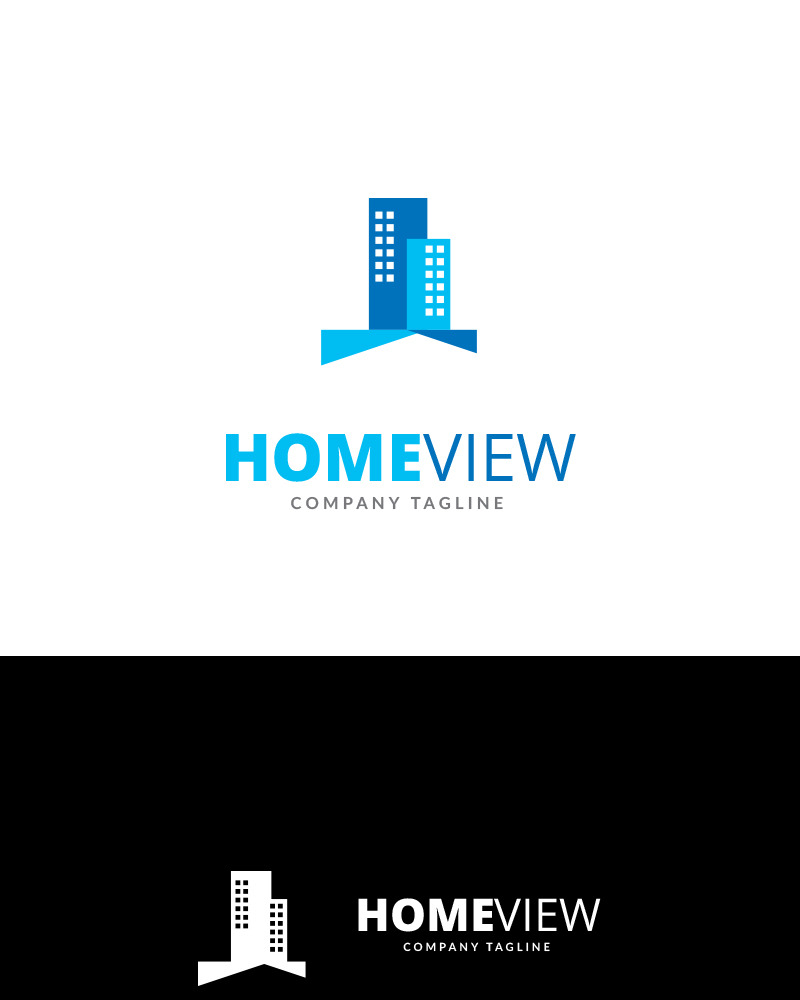 Home View Logo Template #70229 - TemplateMonster