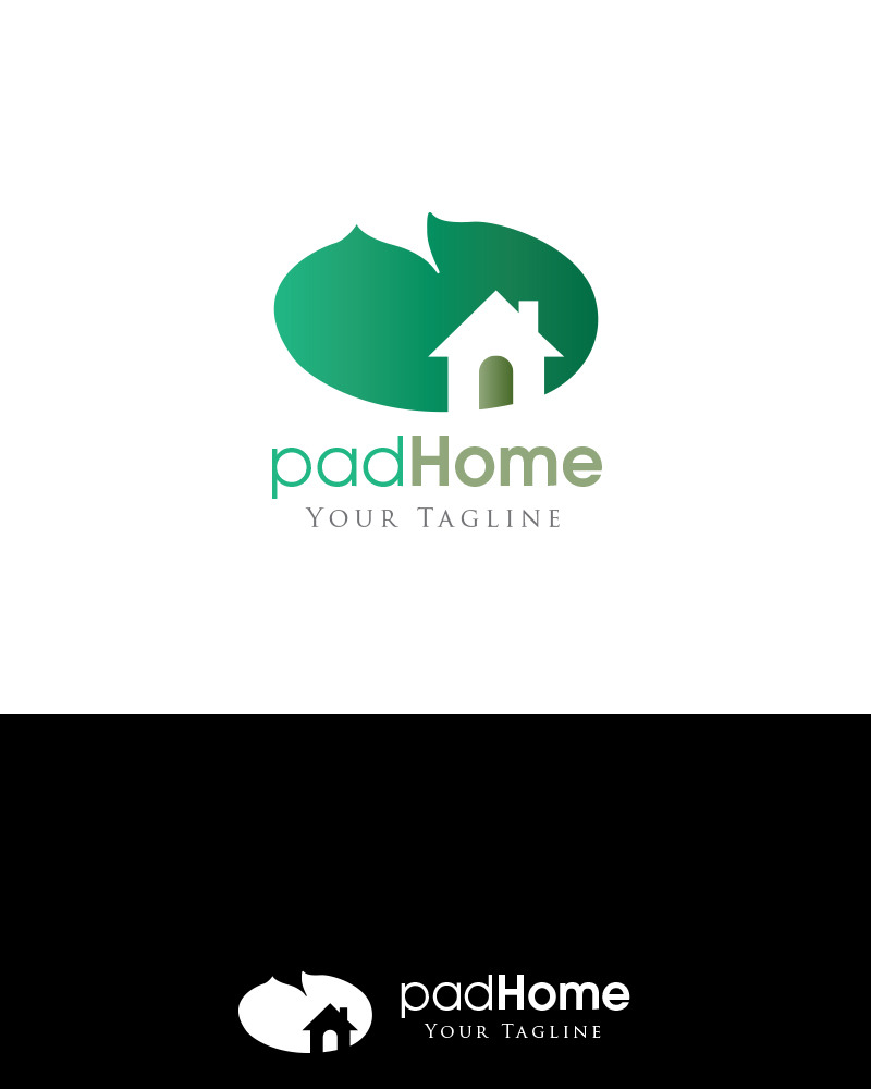 Pad Home Logo Template #70227 - TemplateMonster