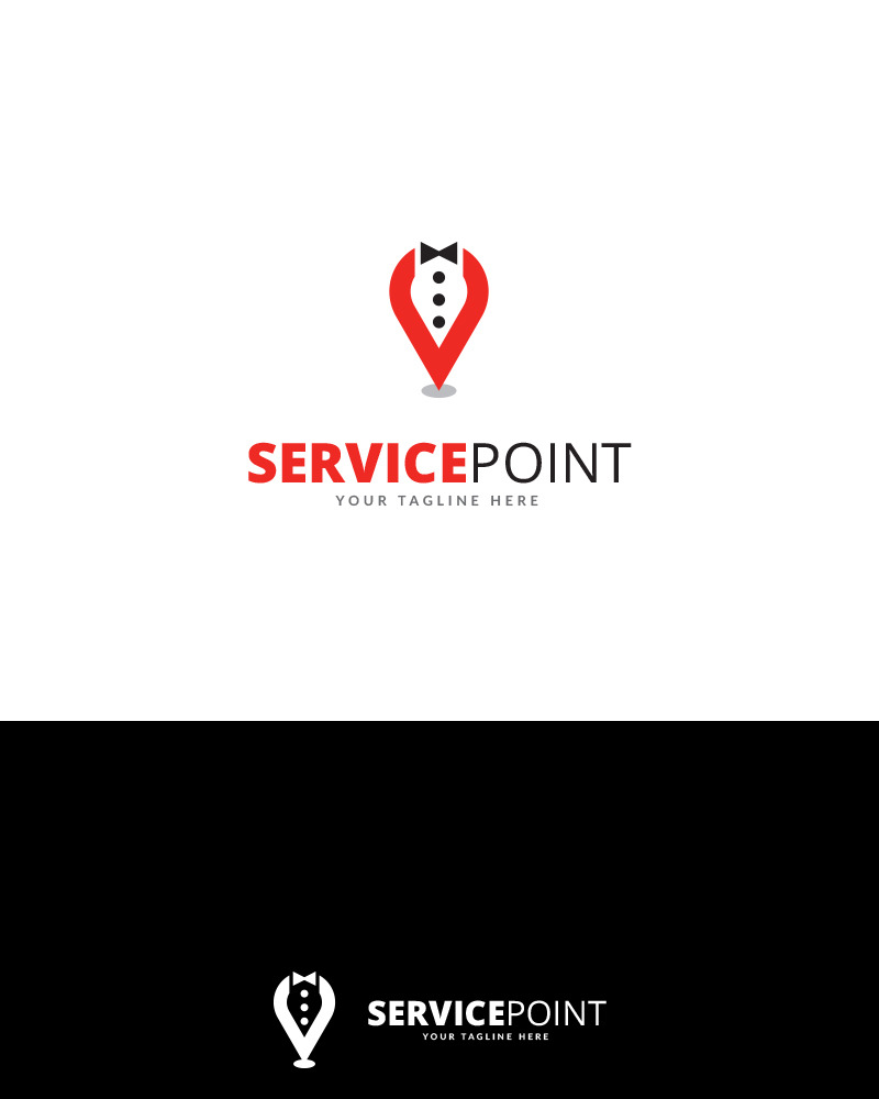 Service Point Logo Template #70265 - TemplateMonster